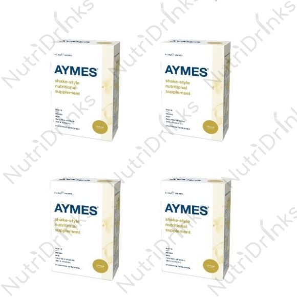 Buy Aymes Shake Vanilla Powder (4 x 38g Sachets) online, - Nutri Drinks