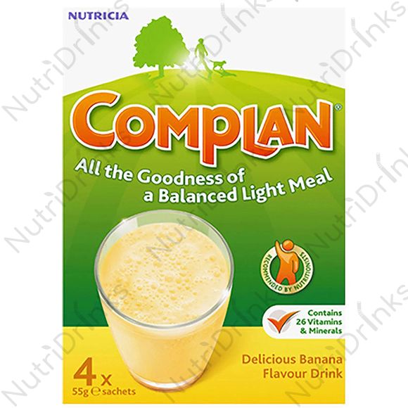 Complan Original Banana Sachet (4 x 55g)