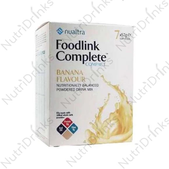 Foodlink Complete Compact Banana Powder (7 x 57g)