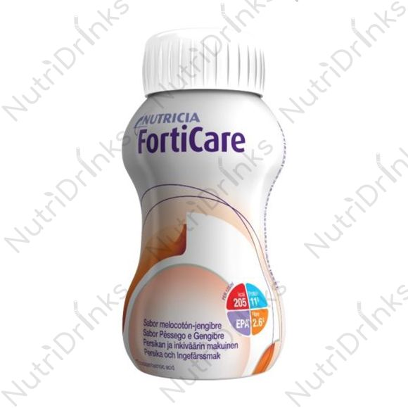 Forticare Milkshake Peach & Orange (4 x 125ml)