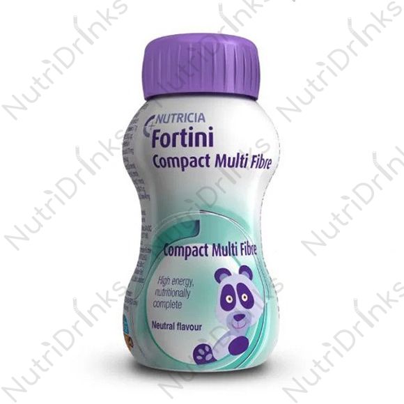 Buy Fortini Compact Multi Fibre Unflavoured (4 x 125ml) online, - Nutri ...