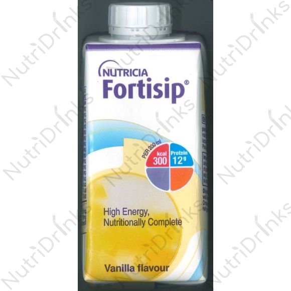 Buy Fortisip Vanilla Milkshake (200 ml Carton/Tetra) online, - Nutri Drinks