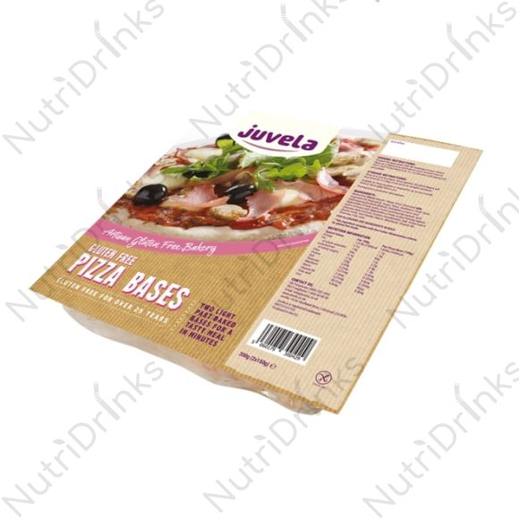 Buy Juvela Pizza Base Rolls Gluten Free (2x150g) online, - Nutri Drinks