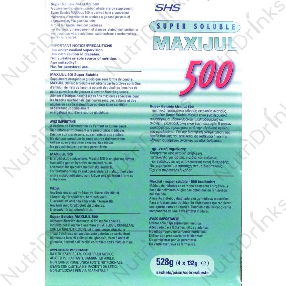 Maxijul Super Soluble (132gmx4) | Nutri Drinks