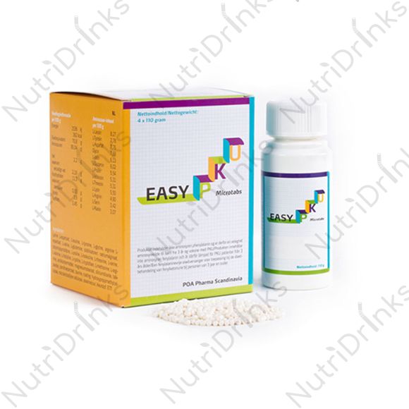 POA Pharma PKU Easy Microtabs (4x110g)