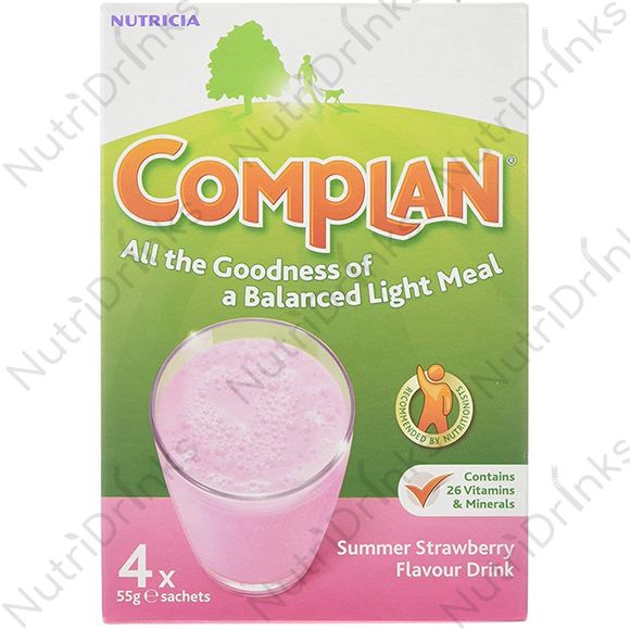 Complan Original Strawberry Sachet (4 x 55g)