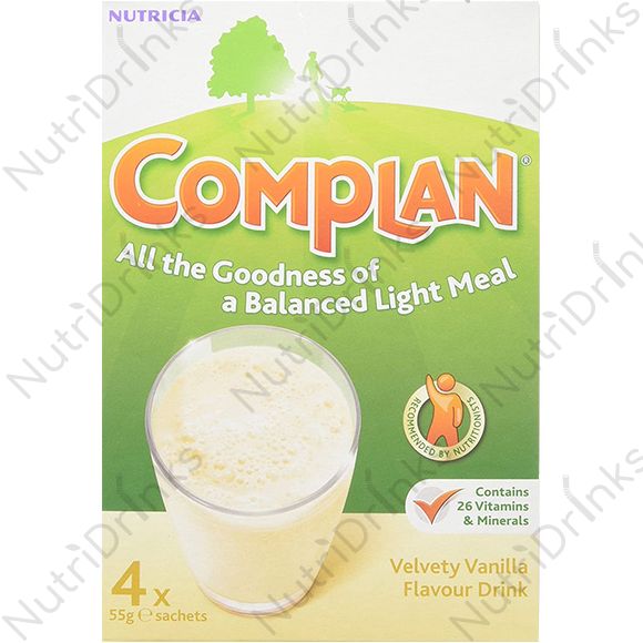 Complan Original Vanilla Sachet (4 x 55g)