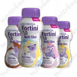 Buy Fortini Multi Fibre 1.0 Strawberry (200ml) online, - Nutri Drinks