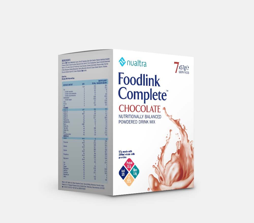 Buy Nualtra Foodlink Complete Powder Chocolate (7 x 57g) online ...