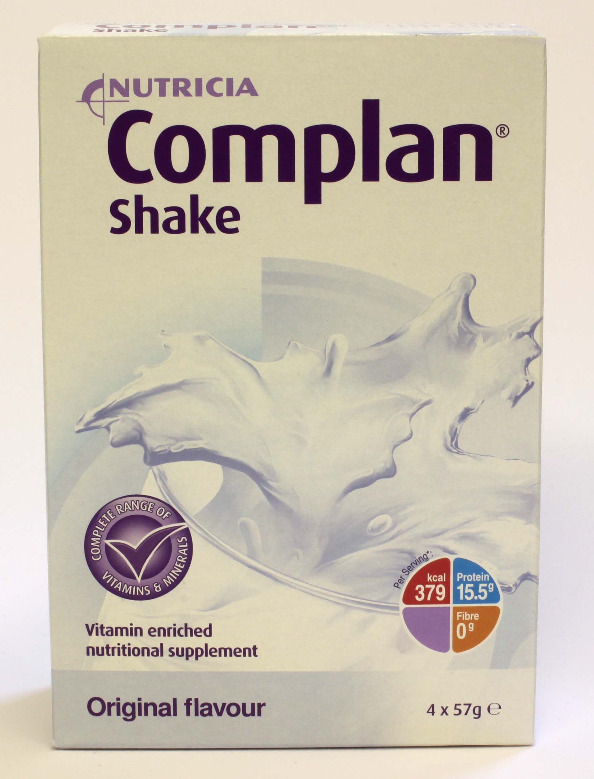Buy Complan Milkshake Powder Original (4 x 57g) online, - Nutri Drinks