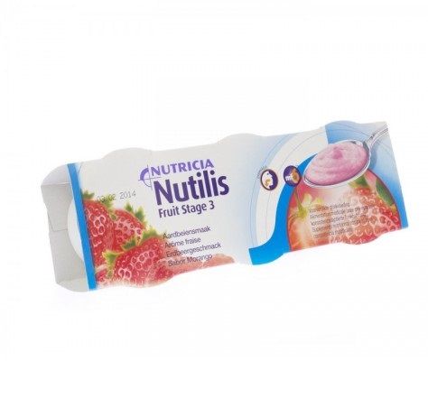 Buy Nutilis Fruit Dessert Level 4 Strawberry (3 X 150G) (Stage 3 ...
