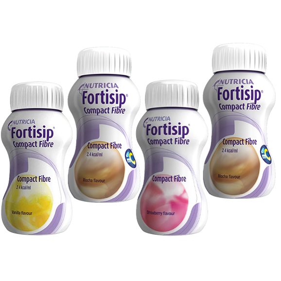 Buy Fortisip Compact Fibre Starter Pack ( 4 x 125ml) online, - Nutri Drinks