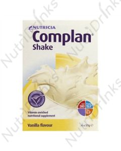 Buy Complan Milkshake Powder Original (4 x 57g) online, - Nutri Drinks